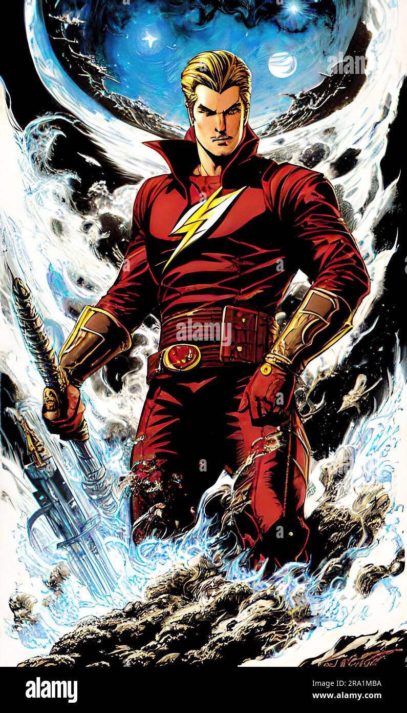 The flash cartoon immagini e fotografie stock ad alta risoluzione - Alamy