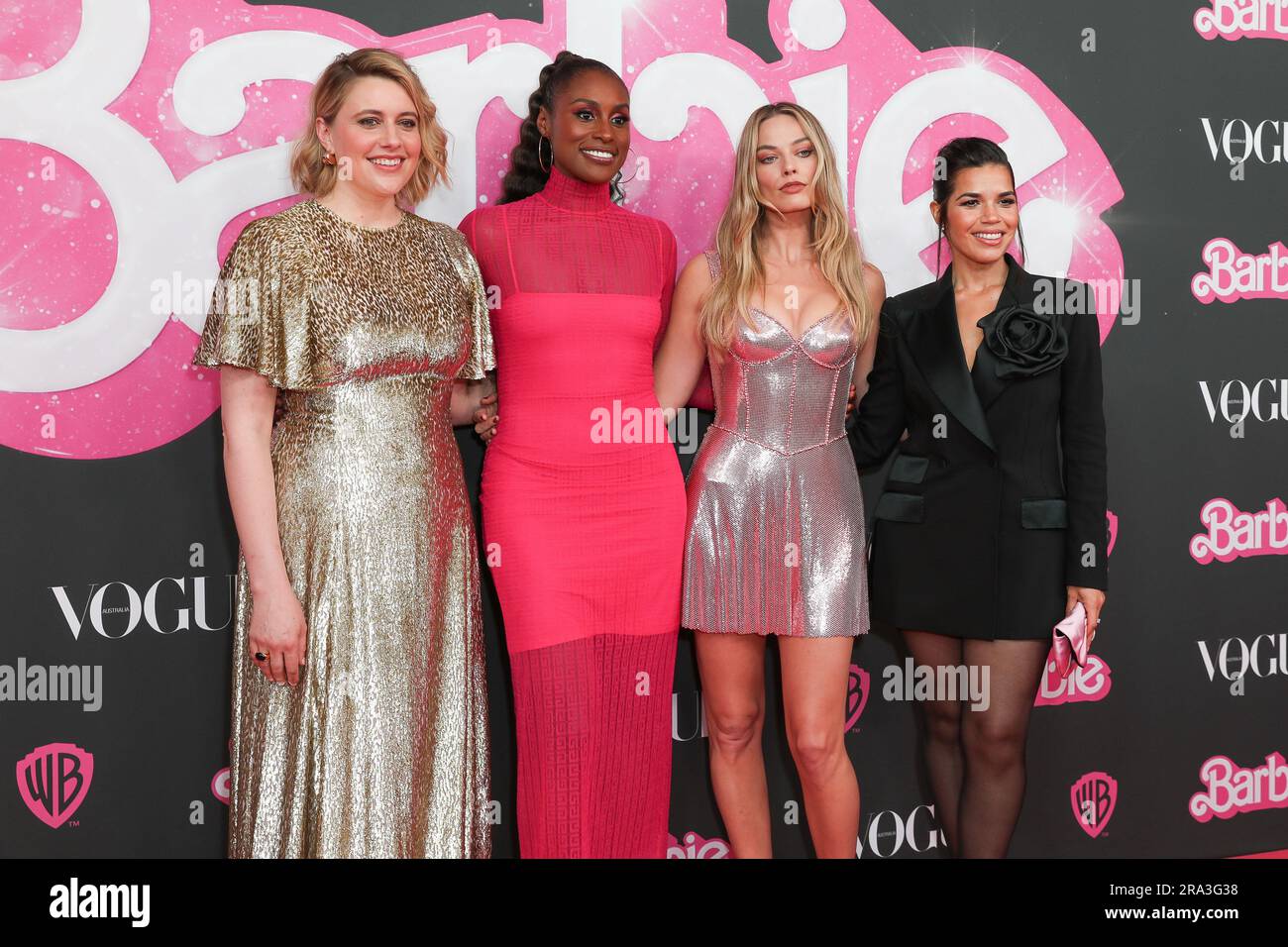 30 giugno 2023: GRETA GERWIG, ISSA RAE, MARGOT ROBBIE e AMERICA FERRERA ...