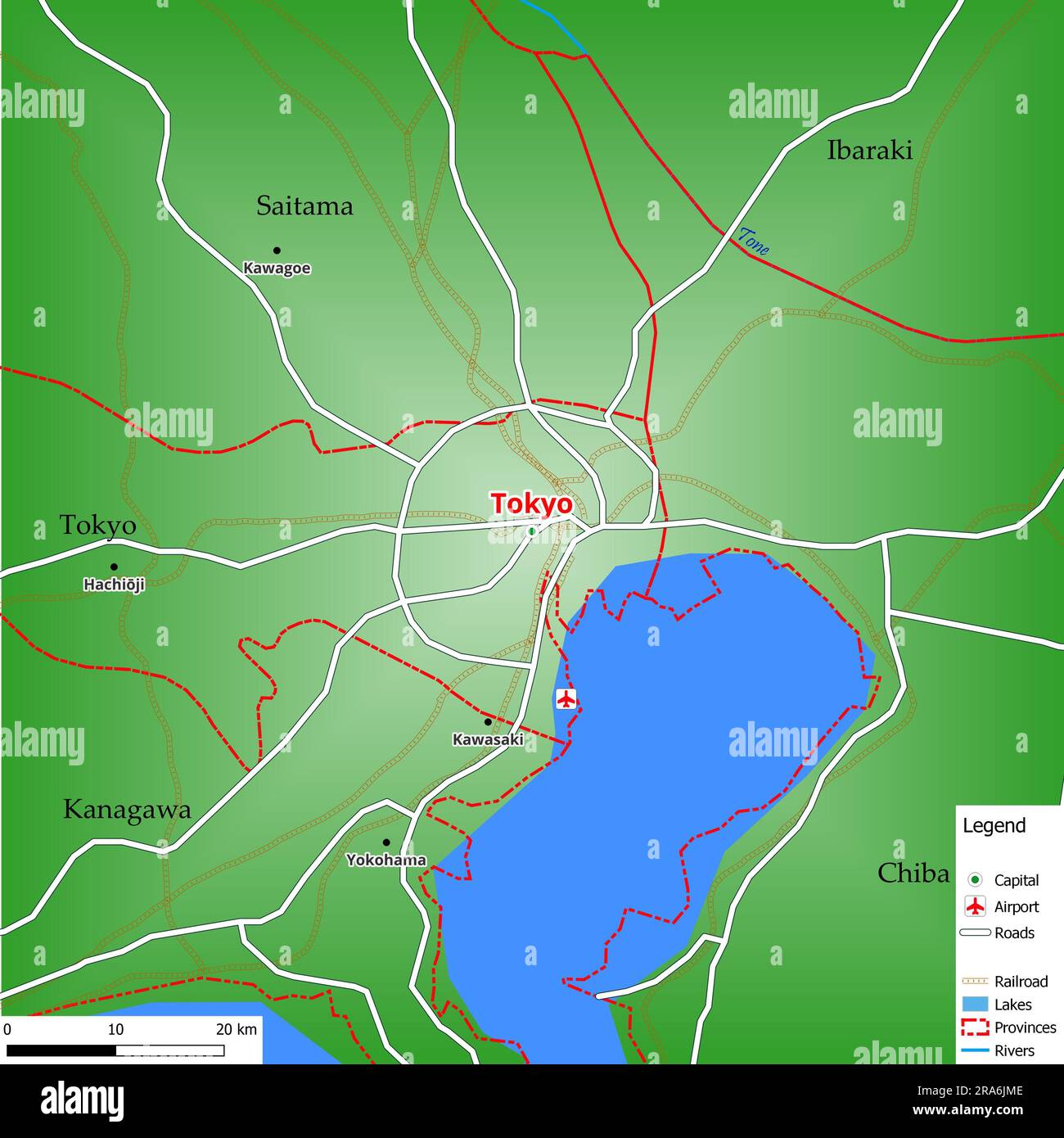 Tokyo city map immagini e fotografie stock ad alta risoluzione - Alamy