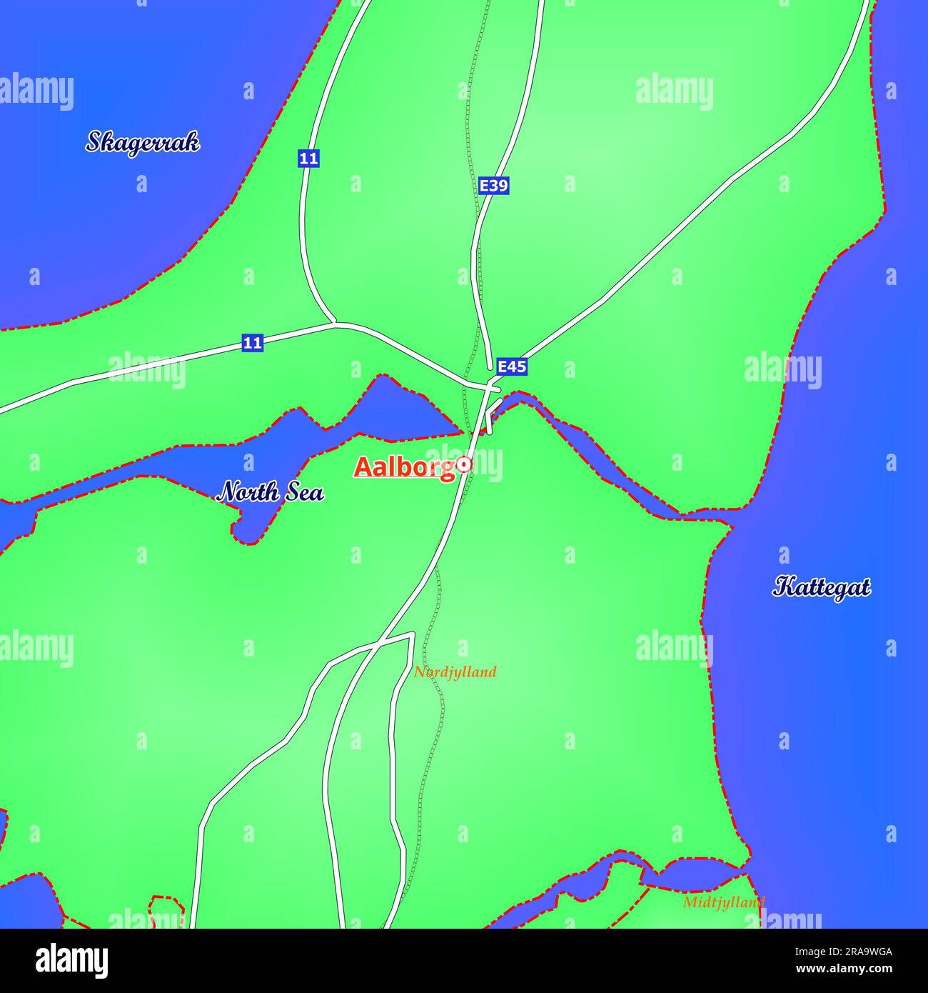 Aalborg mappa stampabile immagini e fotografie stock ad alta ...