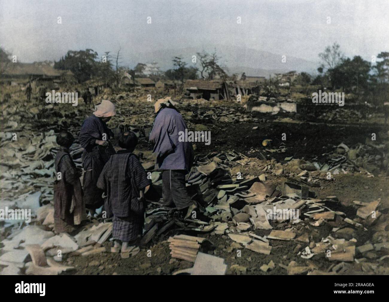 Terremoto mino owari del 1891 immagini e fotografie stock ad alta ...