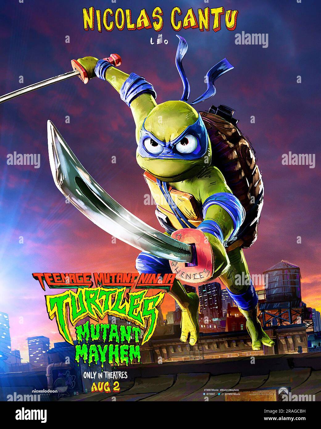 TARTARUGHE NINJA MUTANTI ADOLESCENTI: MUTANTI CAOS, poster dei ...