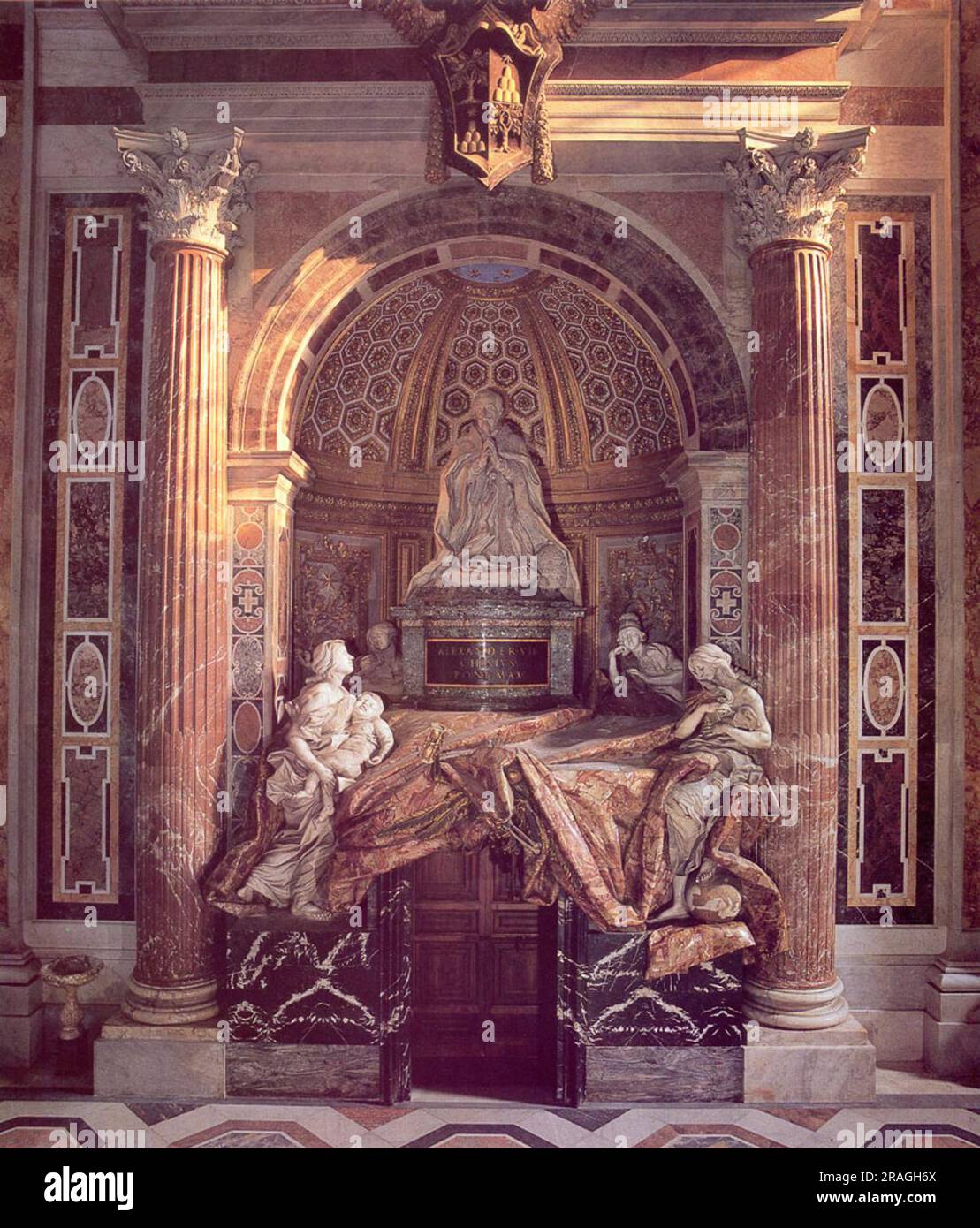 Papa alexander vii gian lorenzo bernini immagini e fotografie stock ad ...