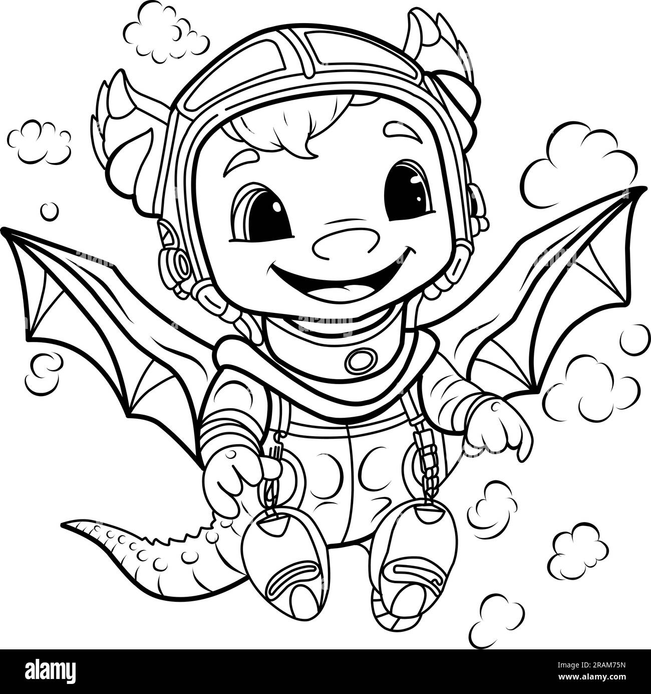 Disegni da colorare di dinosauri in bianco e nero immagini e fotografie ...