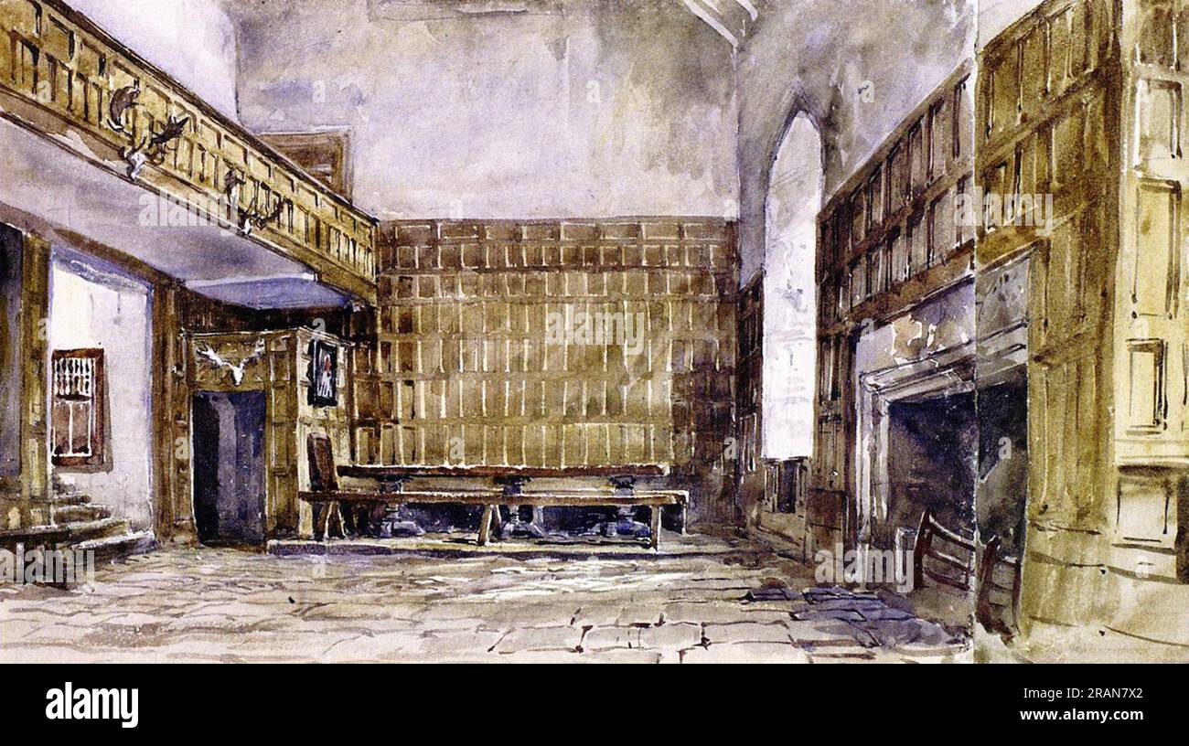 Interior of haddon hall immagini e fotografie stock ad alta risoluzione ...