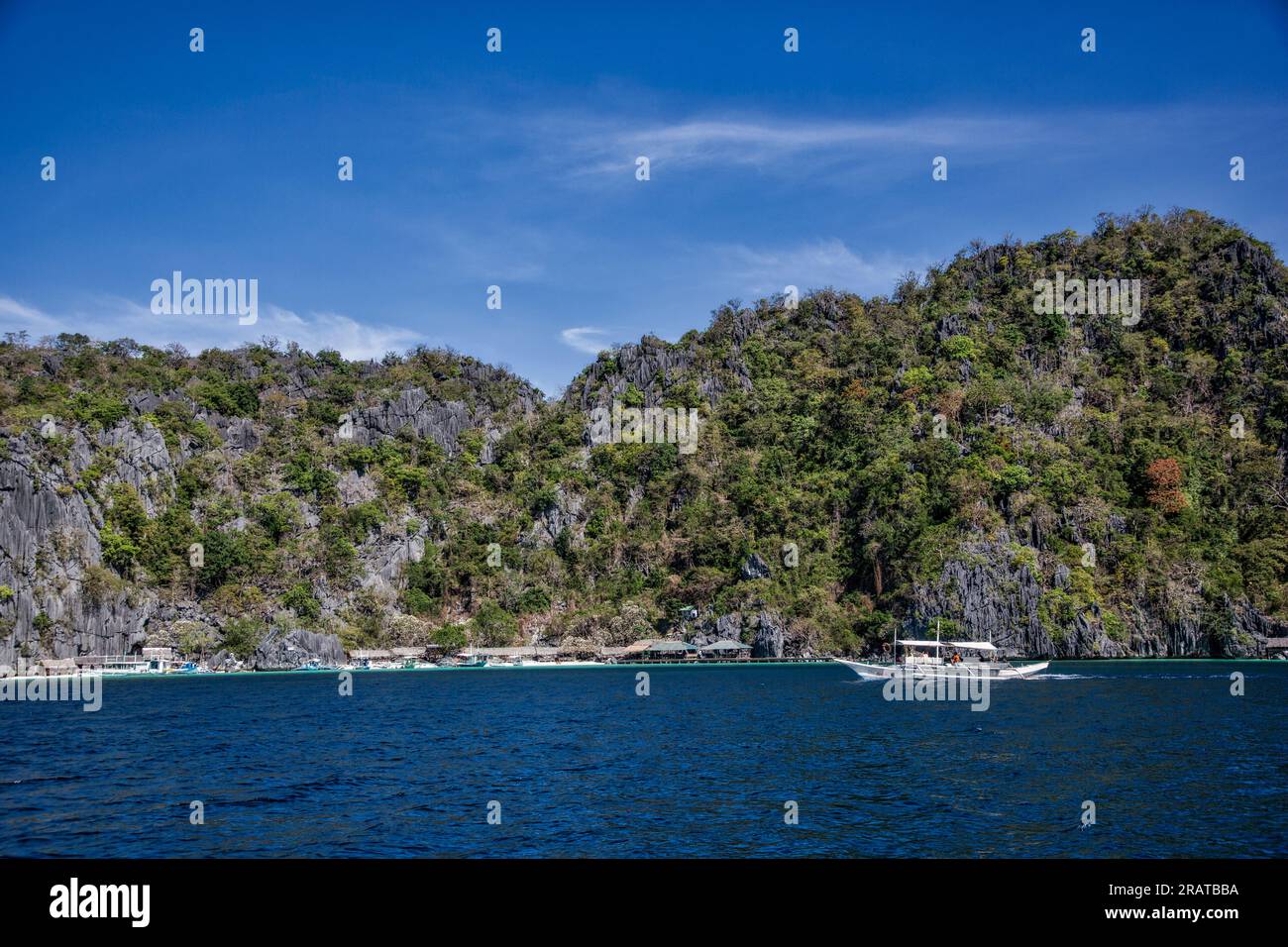 Banul beach in coron palawan immagini e fotografie stock ad alta ...