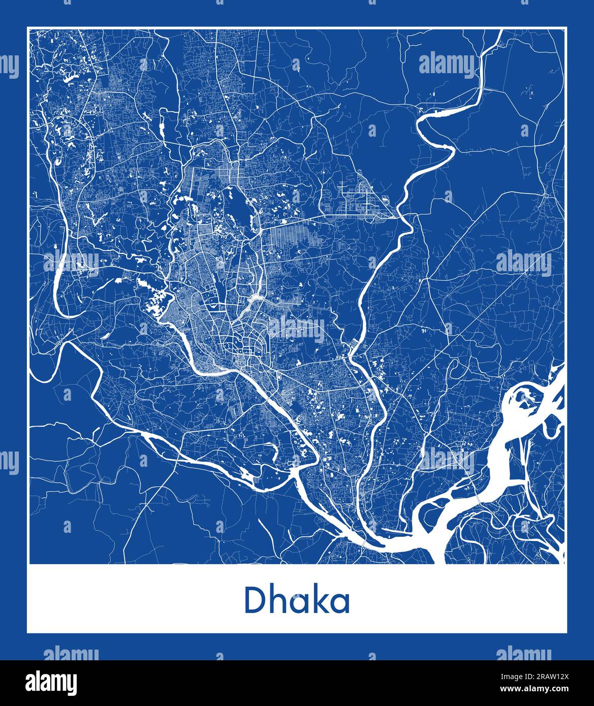 Dhaka city Immagini Vettoriali Stock - Alamy