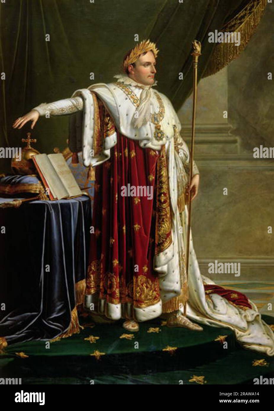 Napoleone i nelle vesti dell'incoronazione immagini e fotografie stock ...