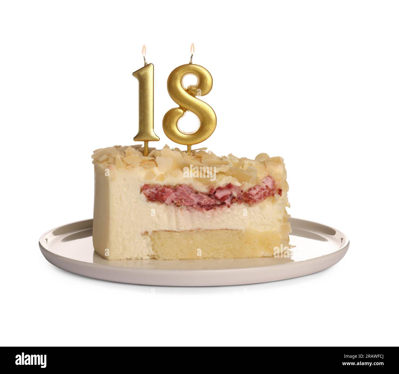 Deliziosa Torta Di Compleanno Con Candeline