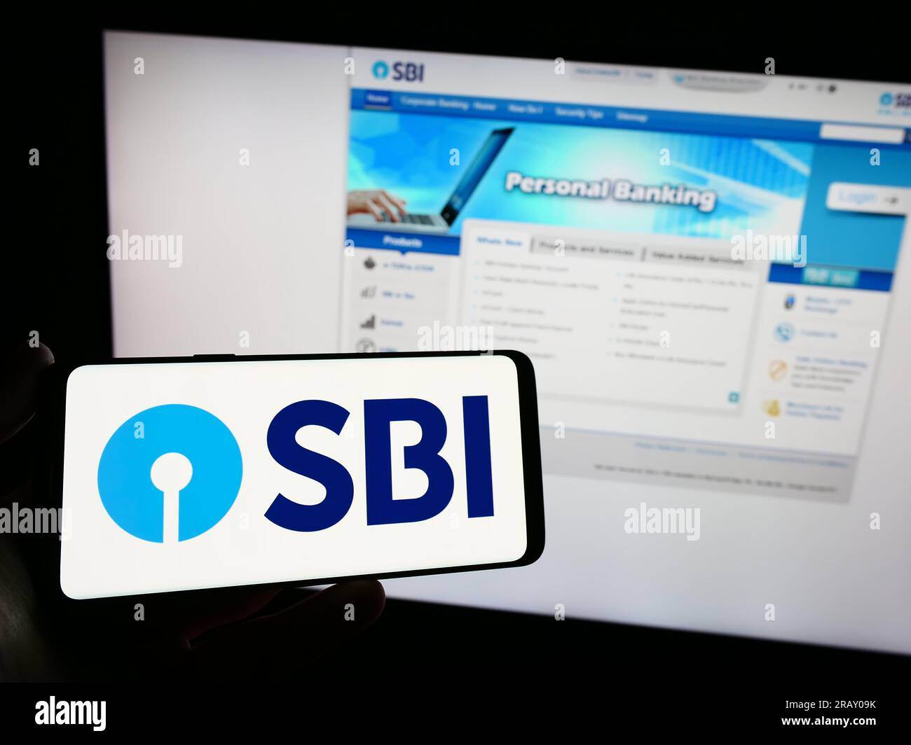 Staatsbank von indien sbi immagini e fotografie stock ad alta ...