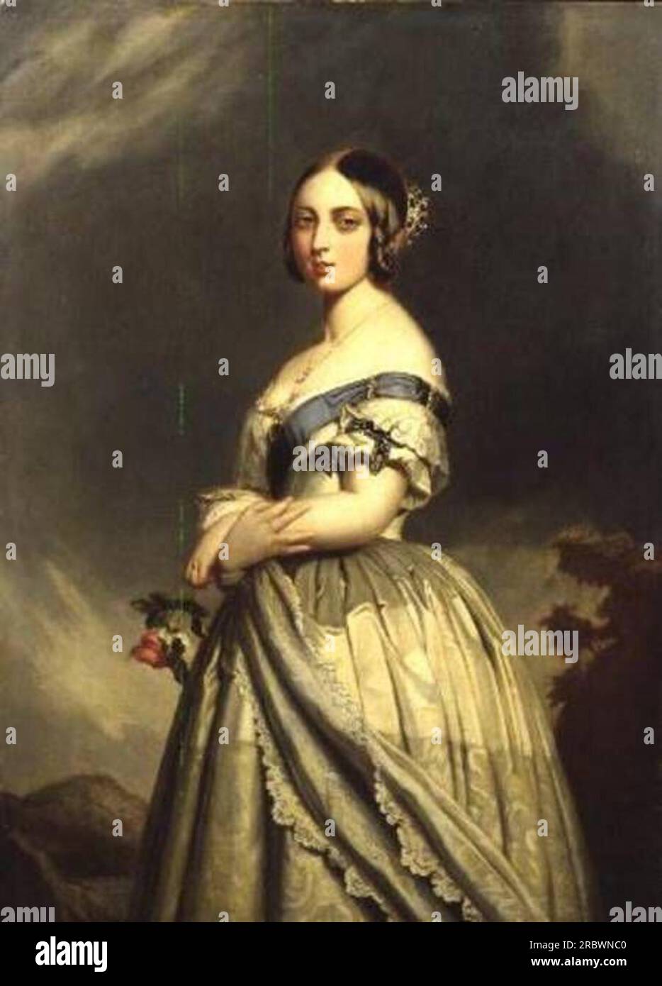 Queen victoria portrait winterhalter immagini e fotografie stock ad ...