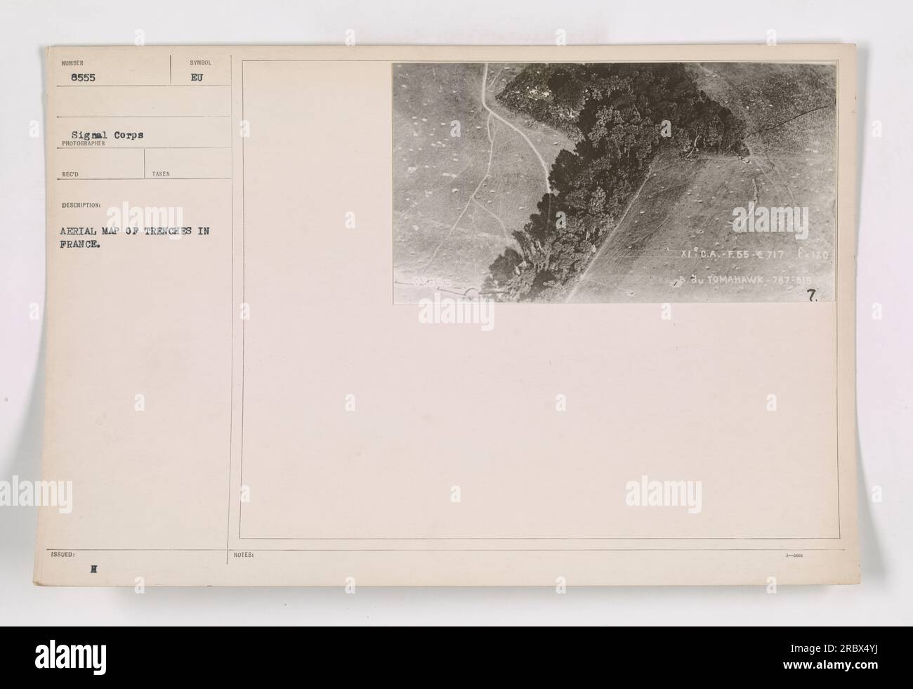 Vista aerea delle trincee della prima guerra mondiale immagini e ...