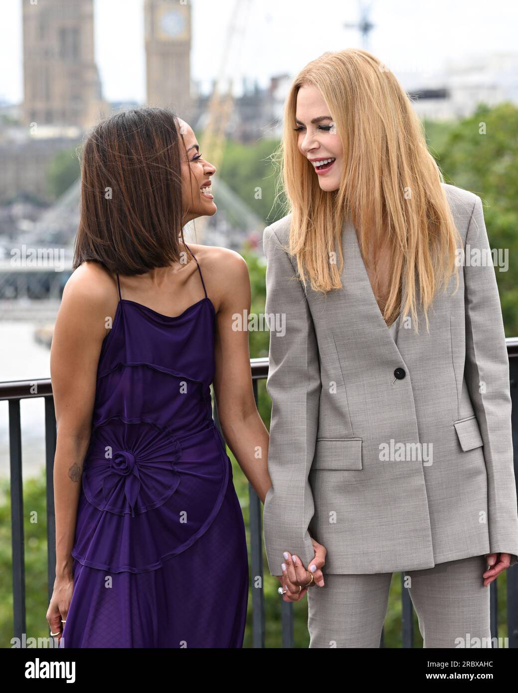 Nicole kidman e zoe saldana immagini e fotografie stock ad alta ...