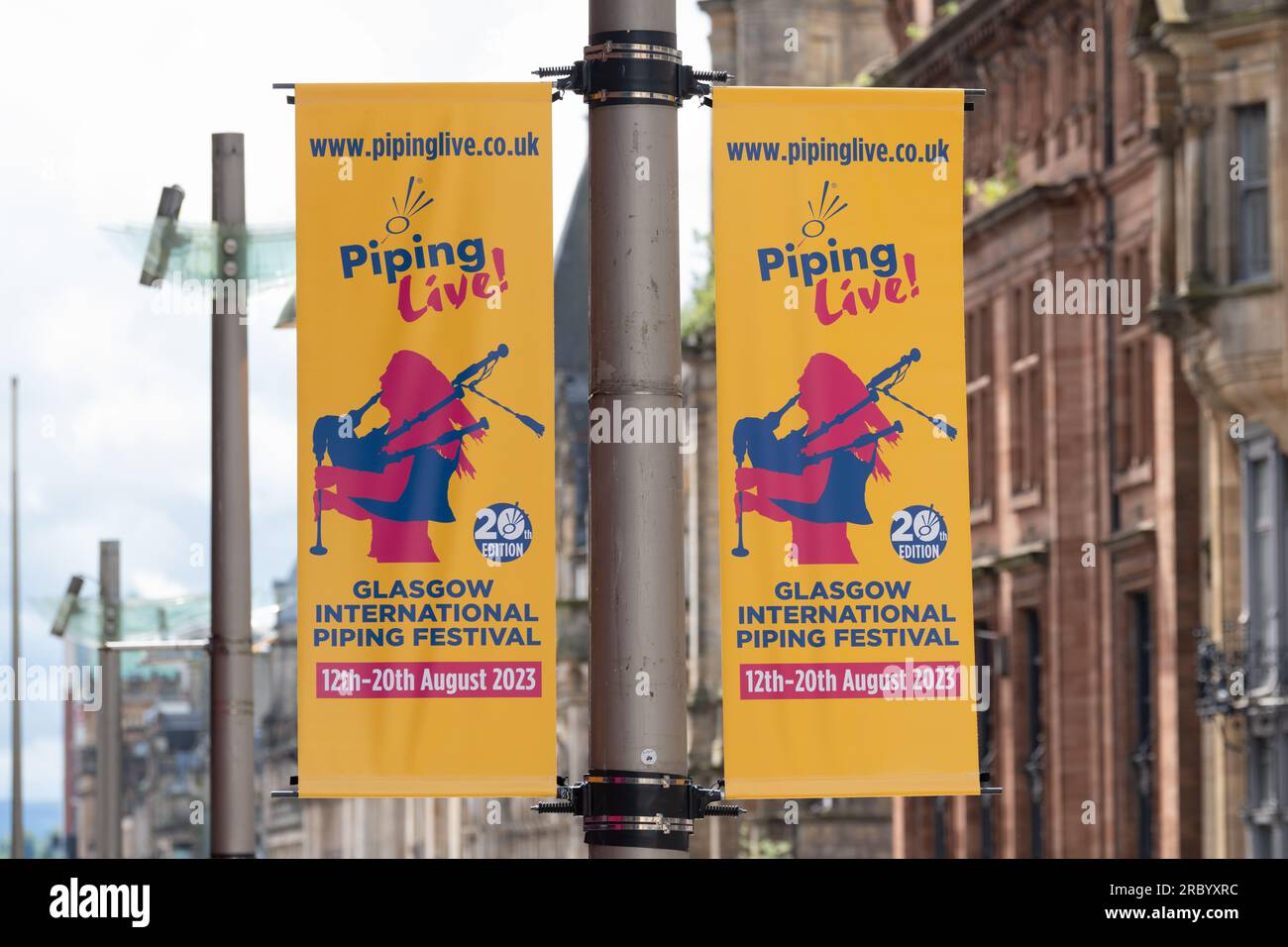 Piping live banner immagini e fotografie stock ad alta risoluzione - Alamy