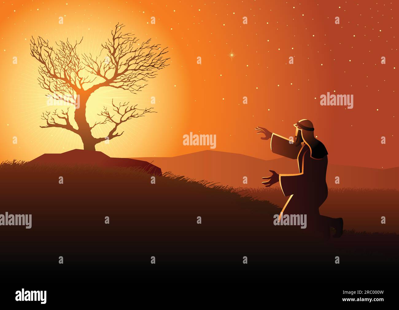 Esodo biblico Immagini Vettoriali Stock - Alamy