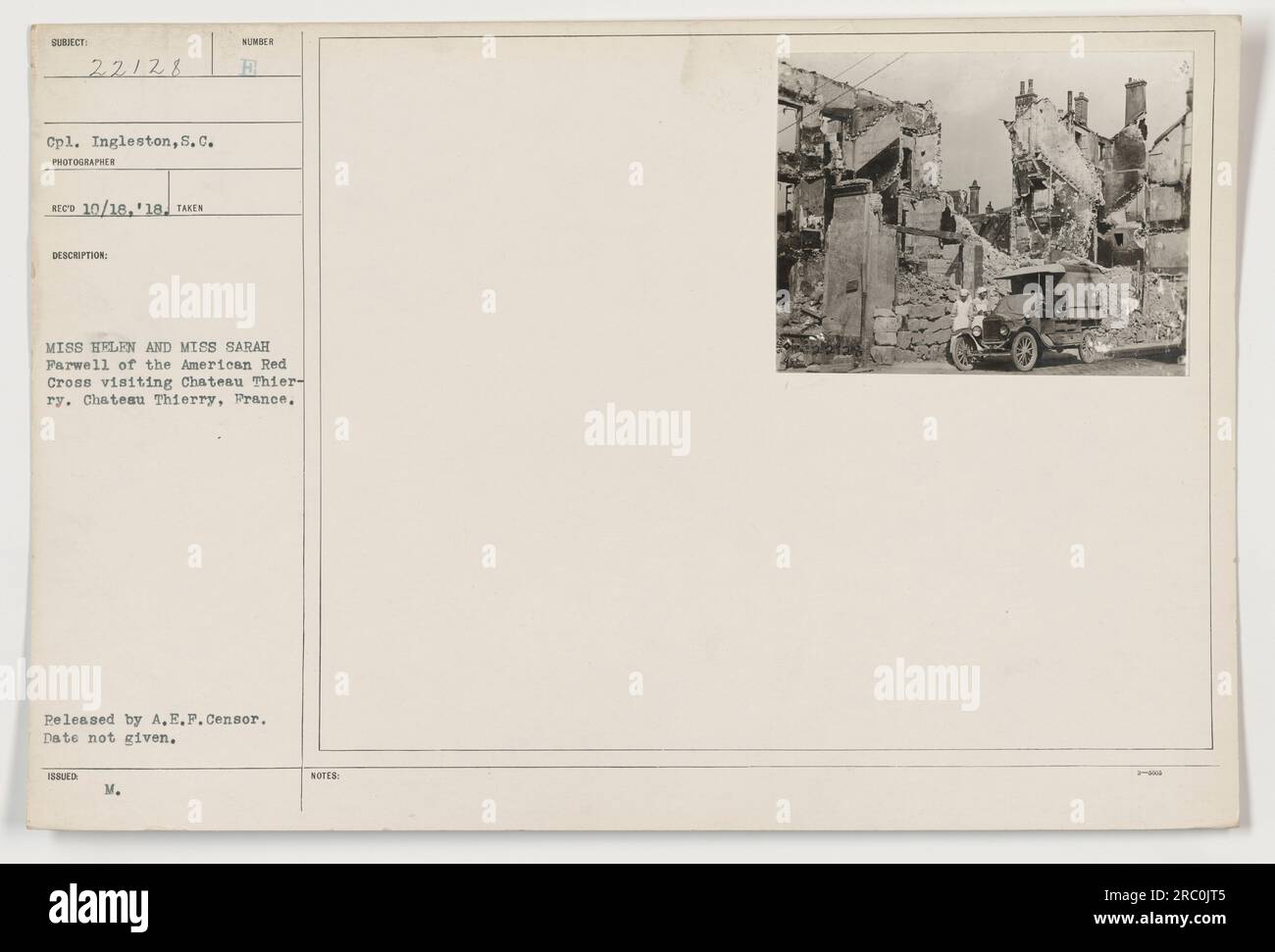 Chateau thierry nella prima guerra mondiale immagini e fotografie stock ...