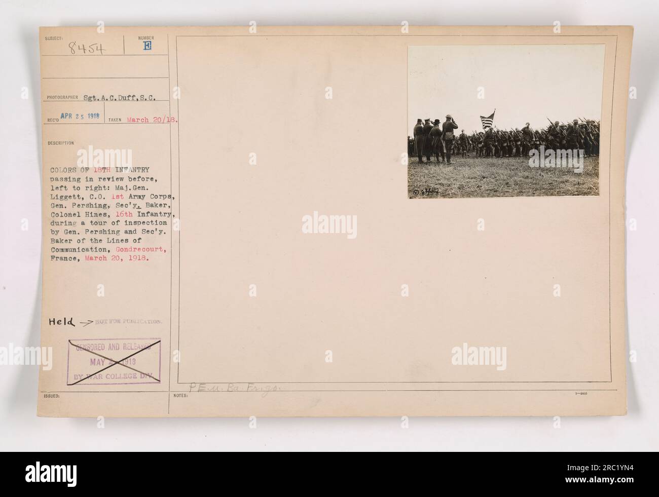 Maj gen liggett immagini e fotografie stock ad alta risoluzione - Alamy