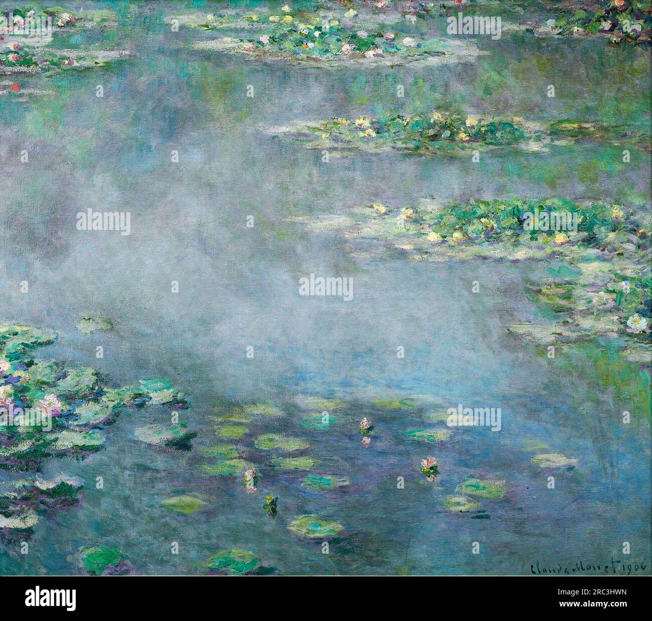Water lilies claude monet 1906 immagini e fotografie stock ad alta ...