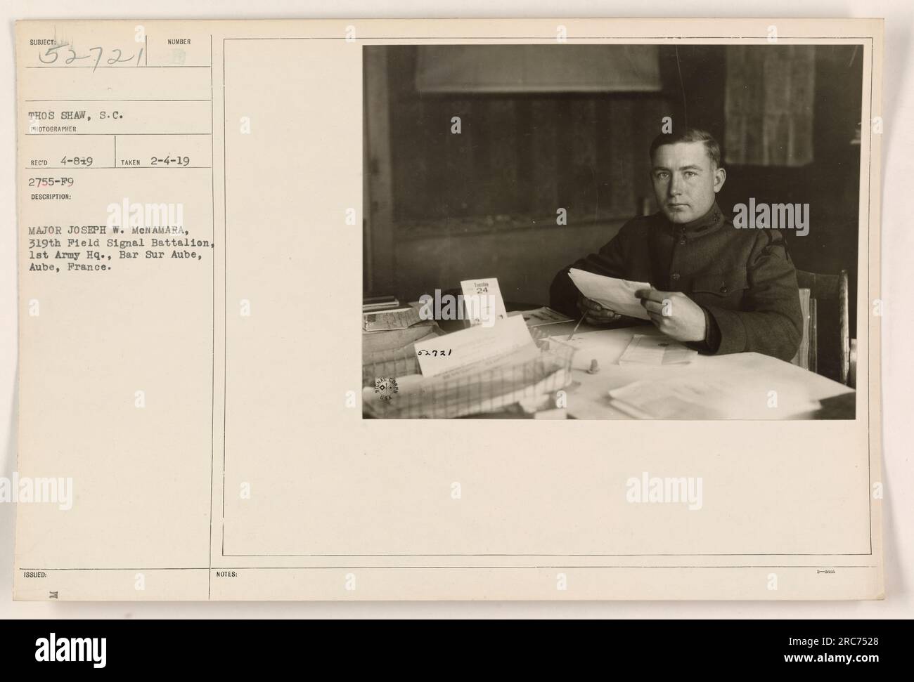 Maggiore joseph w mcnamara immagini e fotografie stock ad alta ...