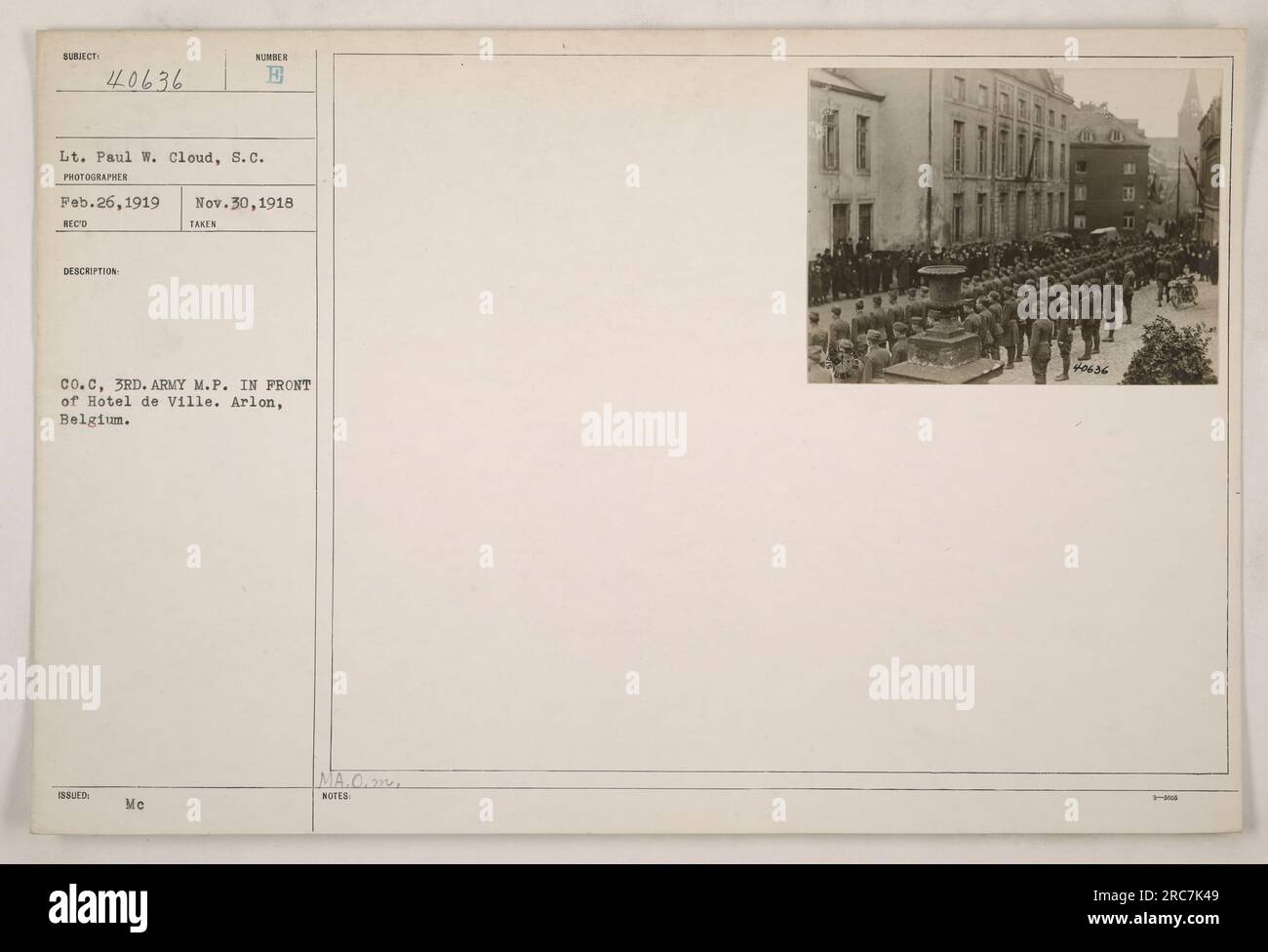Arlon durante la prima guerra mondiale immagini e fotografie stock ad ...