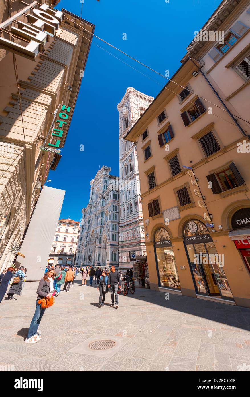 Firenze, Italia - 5 aprile 2022: Cattedrale di Firenze, la Cattedrale ...