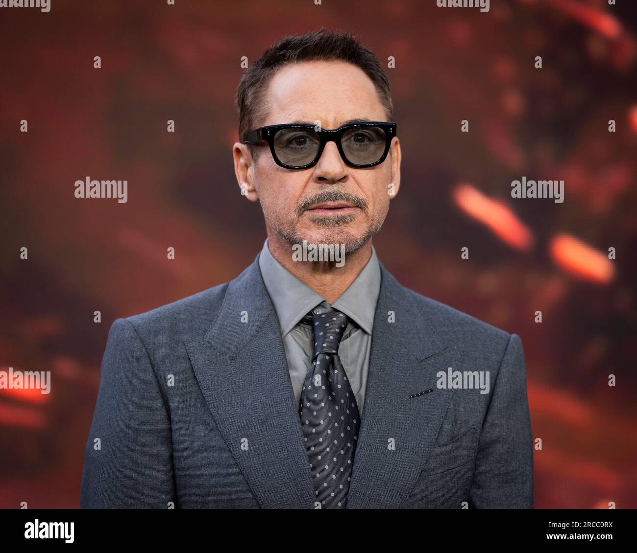 Robert Downey Jr. poses for photographers upon arrival at the premiere ...