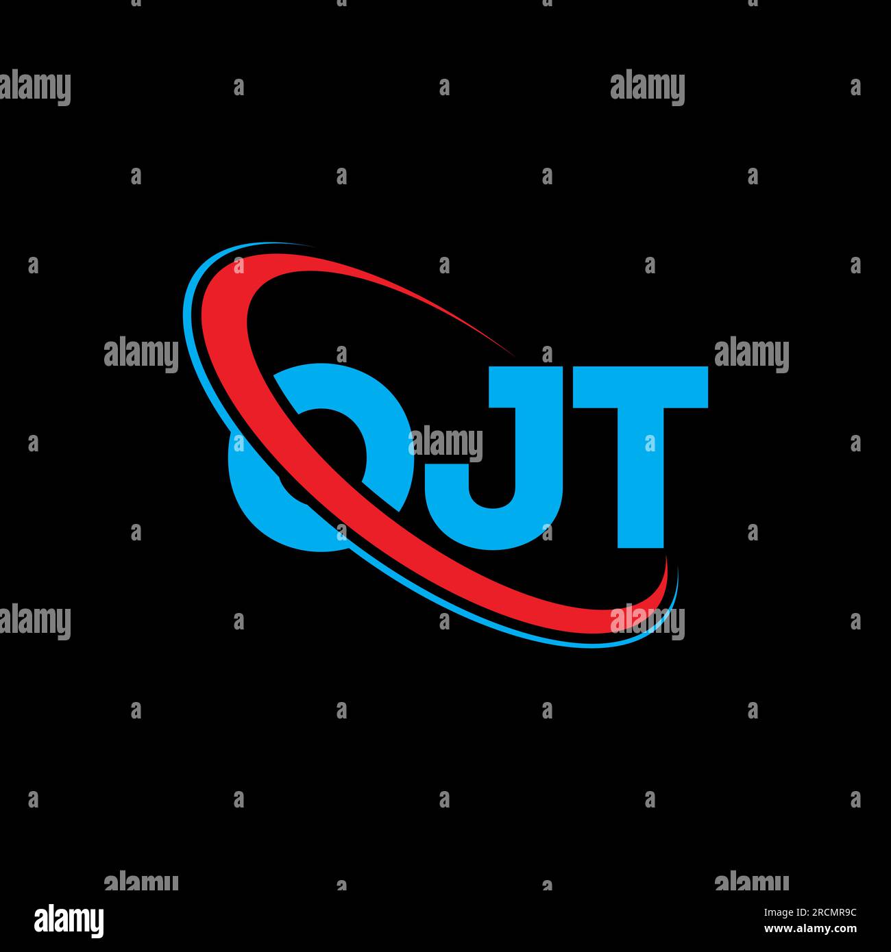 Ojt logo design Immagini Vettoriali Stock - Alamy