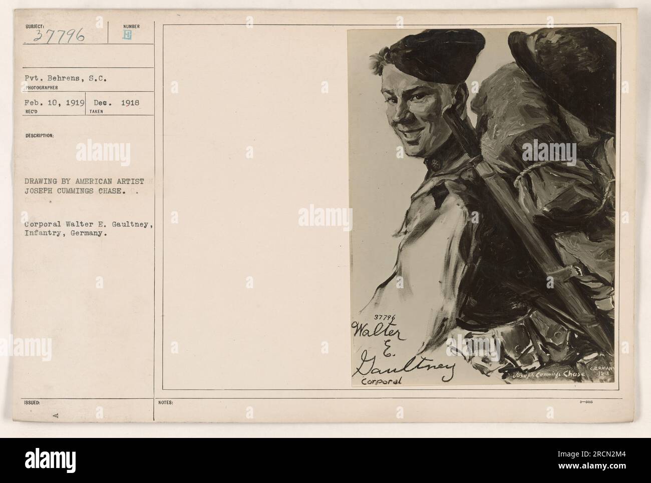 Disegno dell'artista americano joseph cummings chase immagini e ...