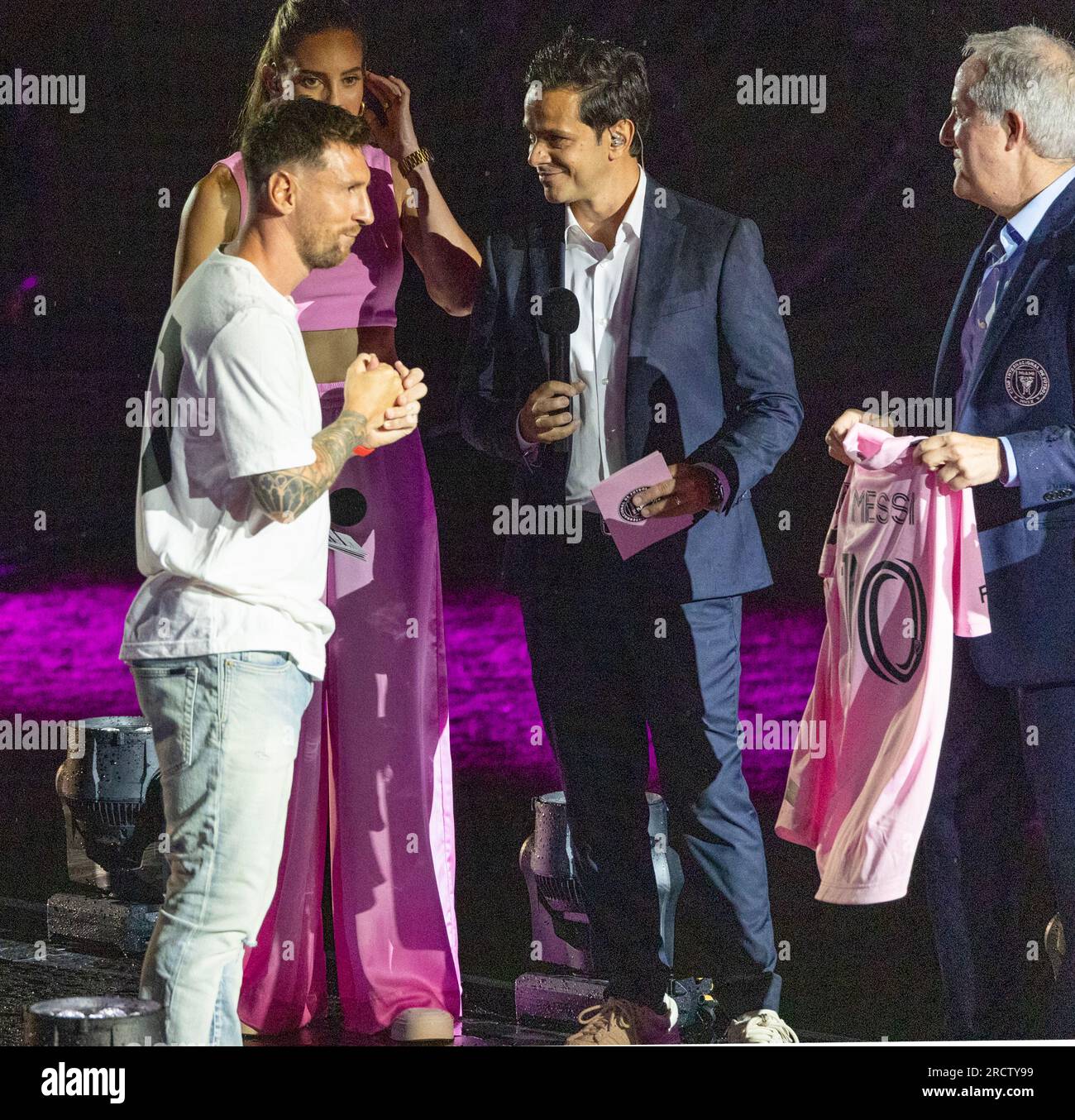 Fort Lauderdale, Stati Uniti. 16 luglio 2023. Il sette volte vincitore ...