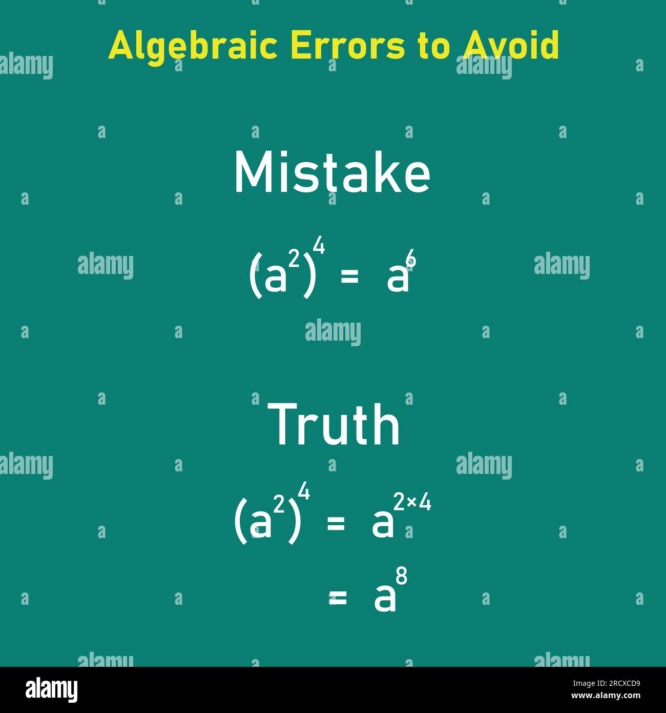 Regoli matematica Immagini Vettoriali Stock - Alamy