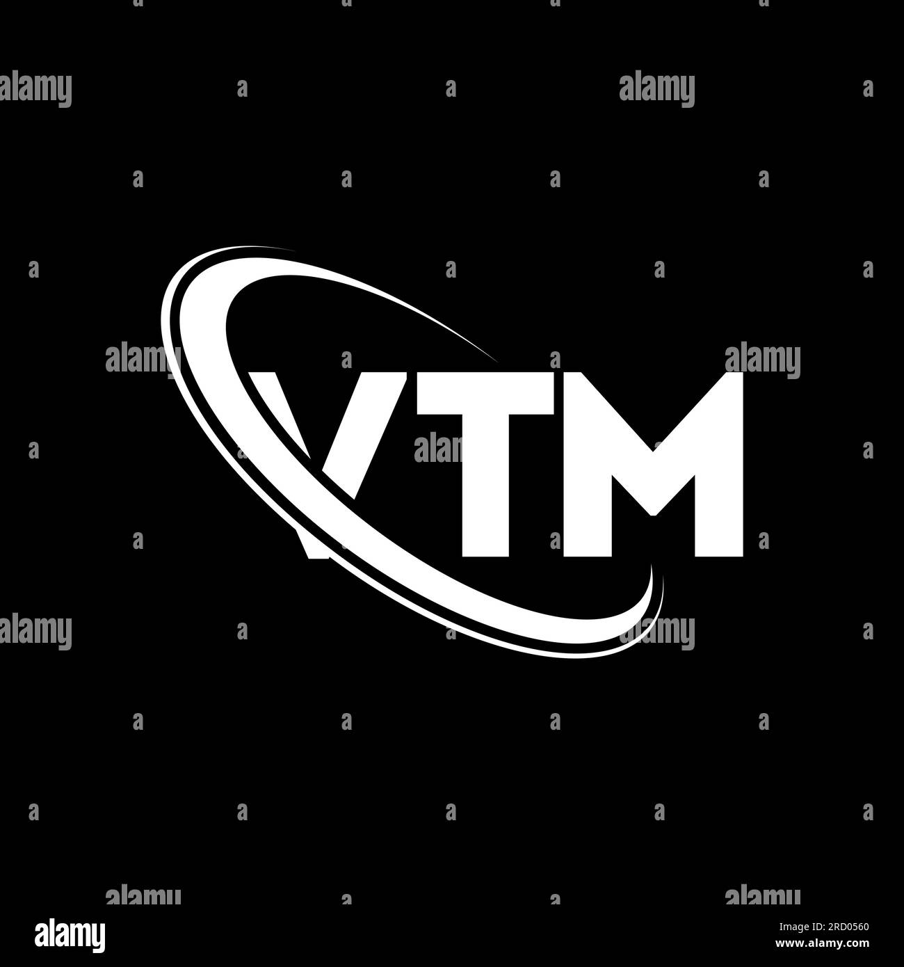 Logo del cerchio vtm Immagini Vettoriali Stock - Alamy