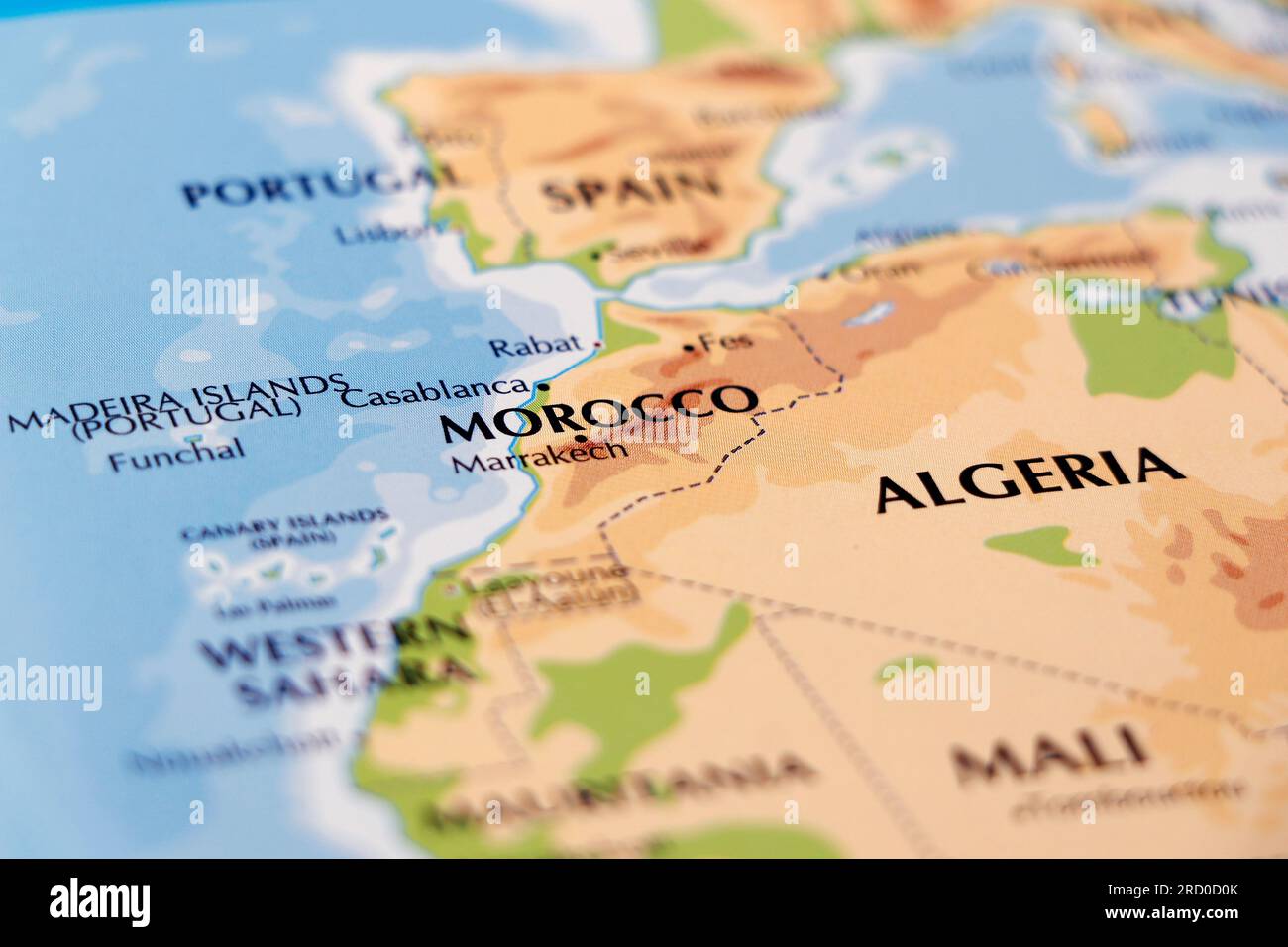 Mappa europa madera immagini e fotografie stock ad alta risoluzione - Alamy