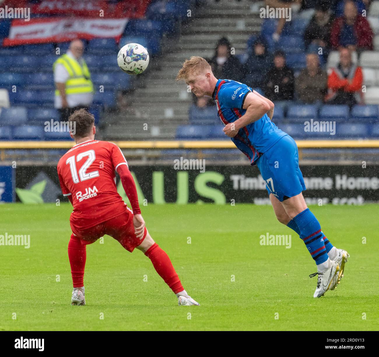 15 luglio 2023. Caledonian Stadium, Inverness, Scozia. Questo è il ...