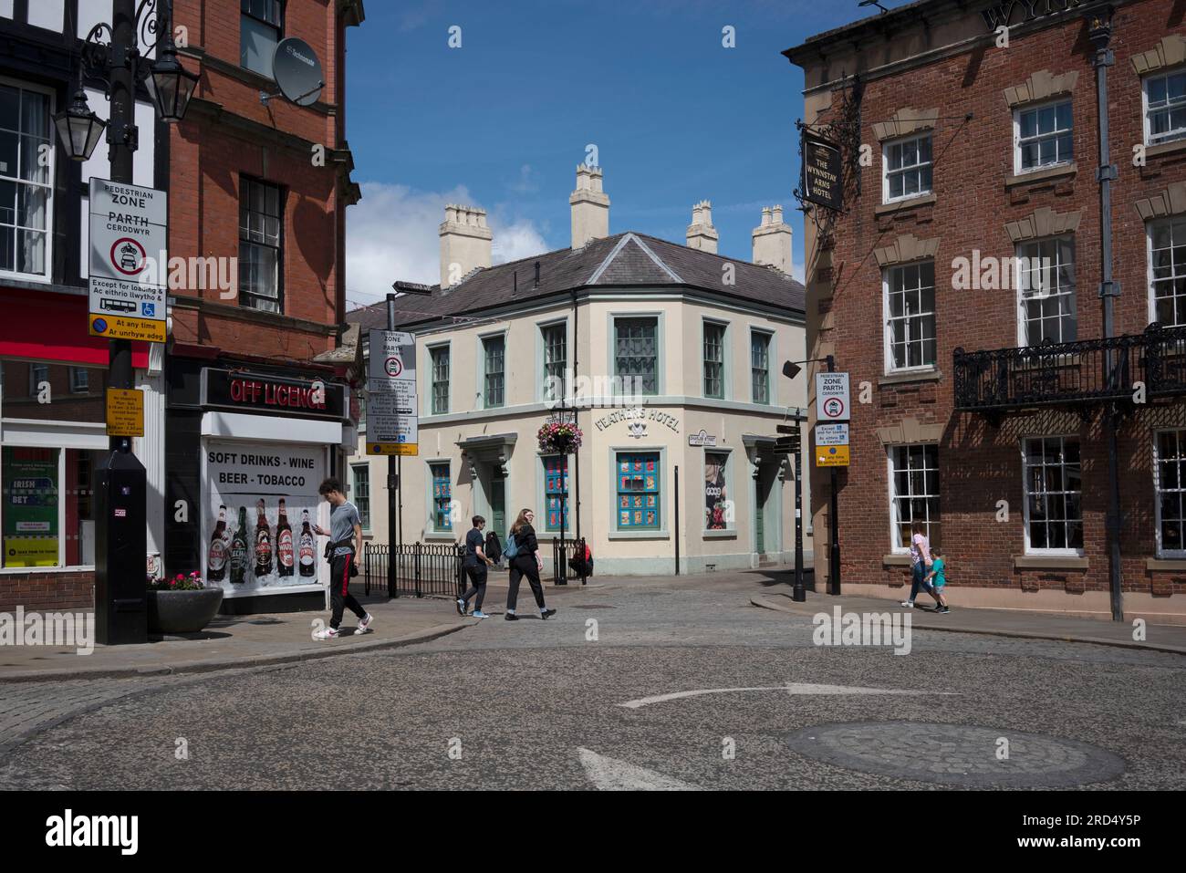 Wrexham and town immagini e fotografie stock ad alta risoluzione - Alamy