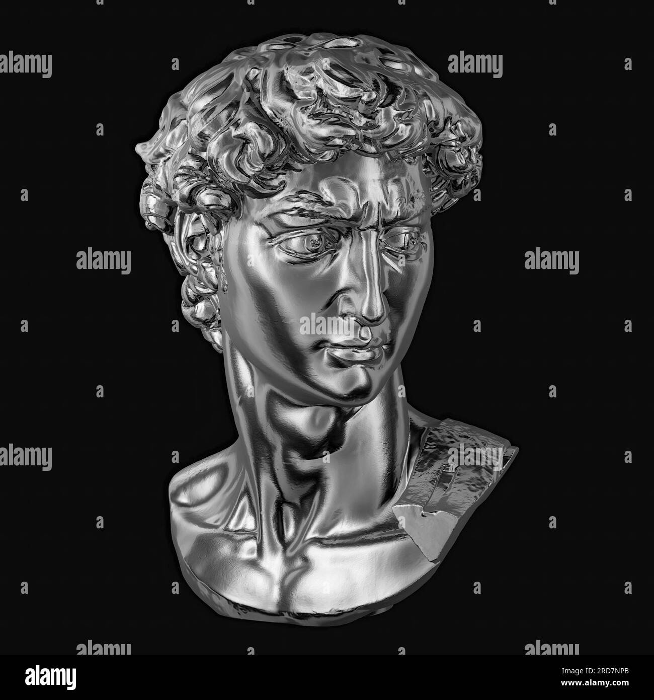 David michelangelo disegno Foto e Immagini Stock in Bianco e Nero - Alamy