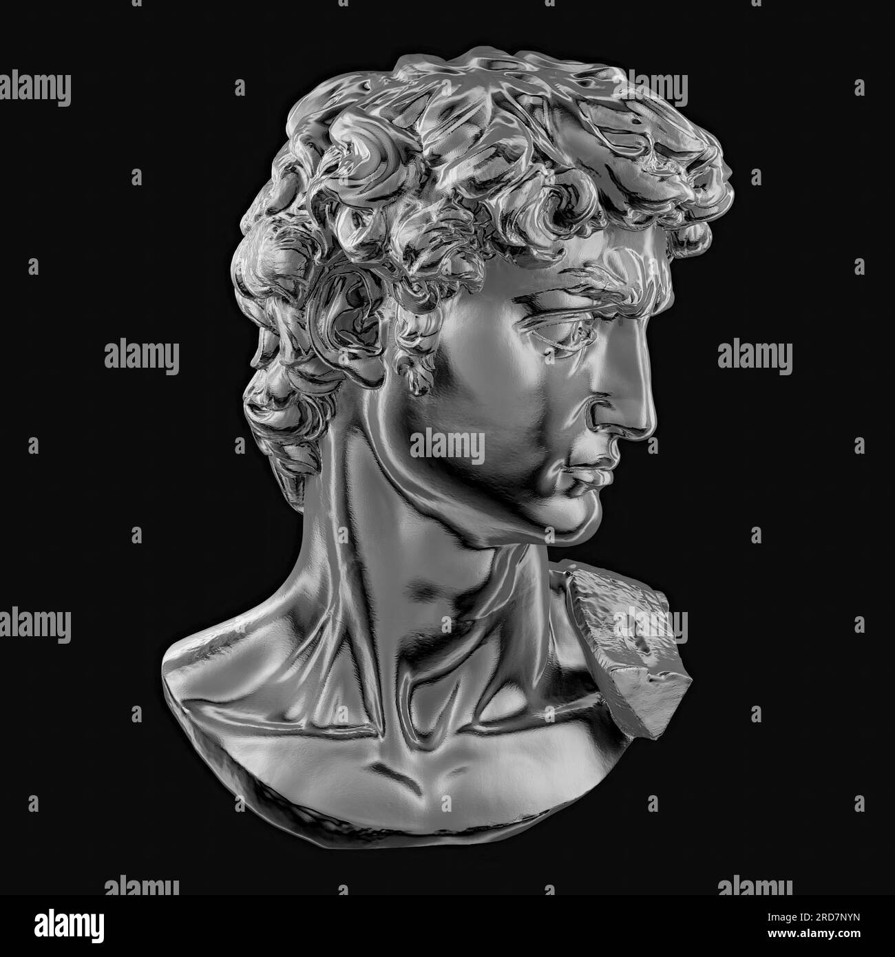David michelangelo disegno Foto e Immagini Stock in Bianco e Nero - Alamy