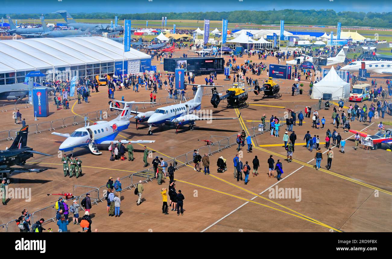 RAF Fairford RIAT 2023 Air Show sabato 15 luglio 2023 esposizione ...