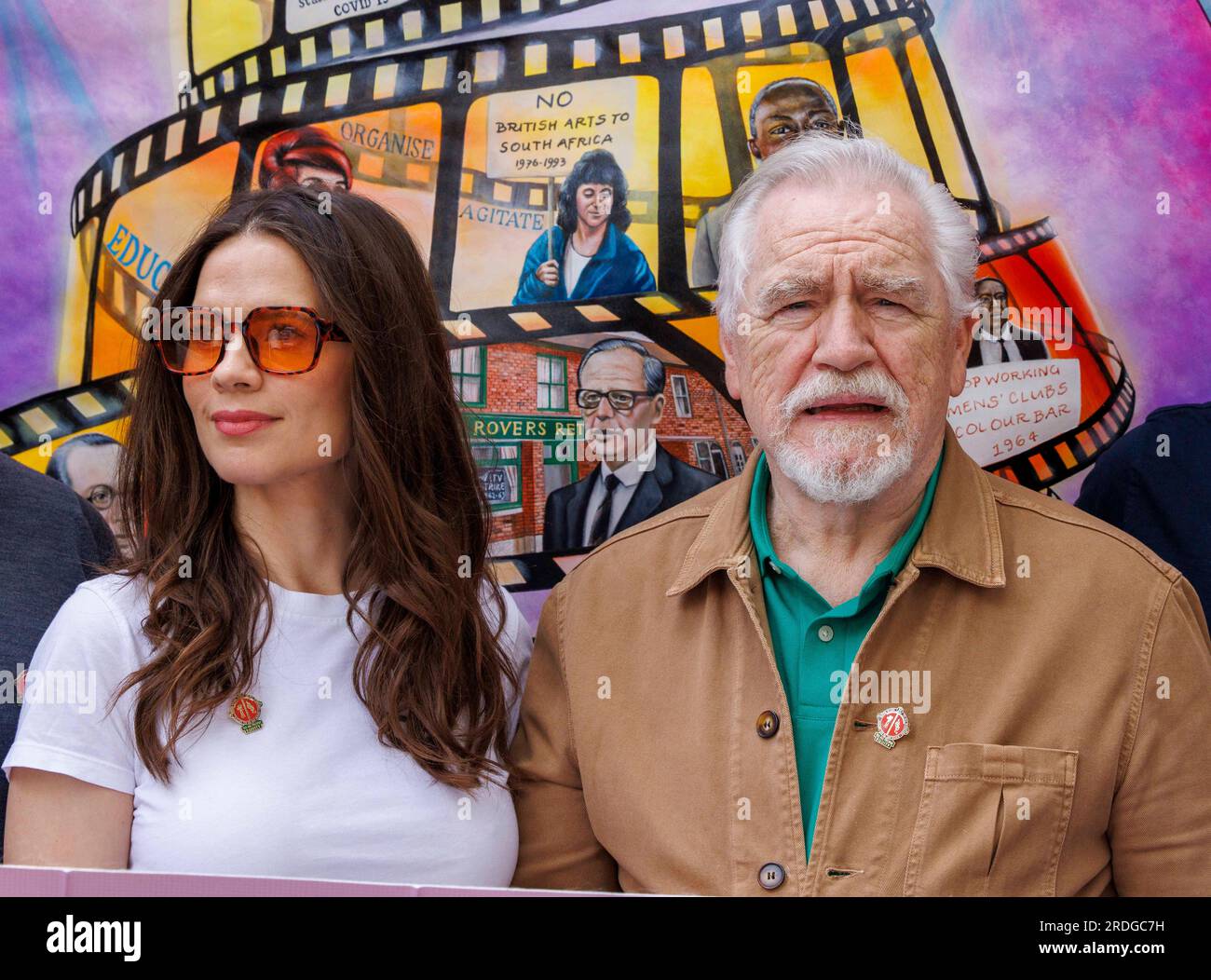 Hayley atwell e brian cox immagini e fotografie stock ad alta ...