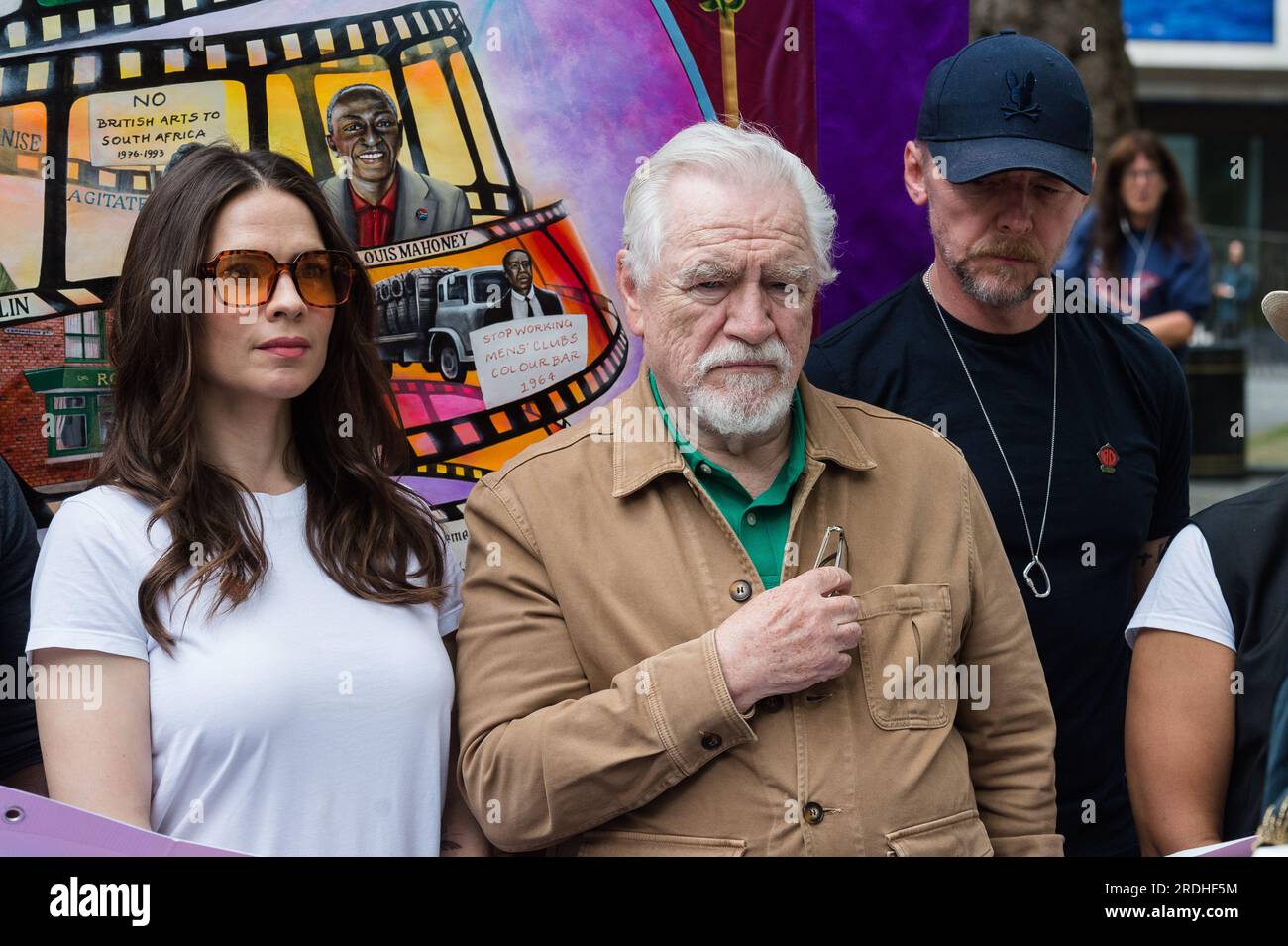 Hayley atwell e brian cox immagini e fotografie stock ad alta ...