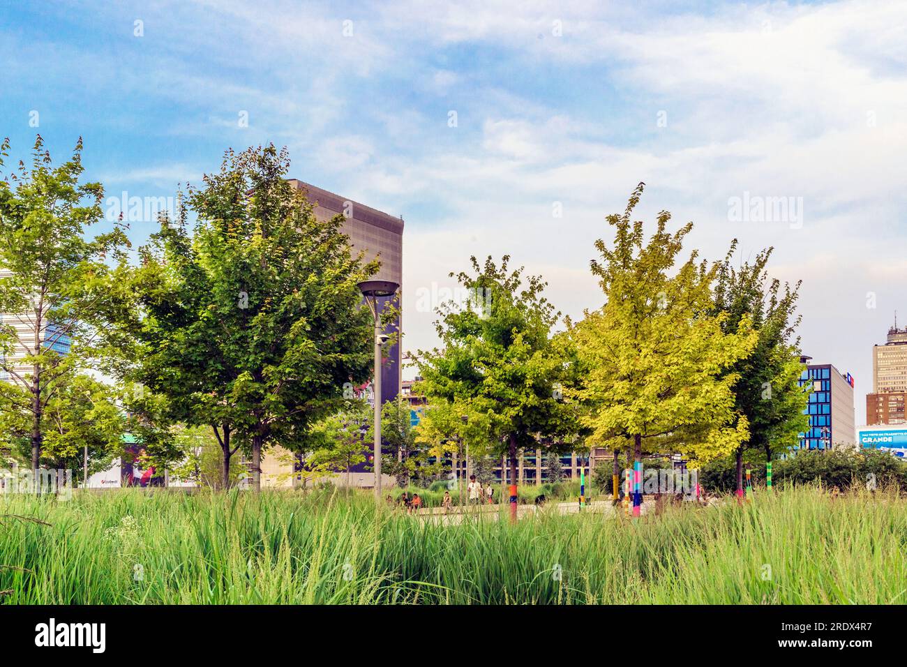 Parco biblioteca degli alberi milano bam immagini e fotografie stock ad ...