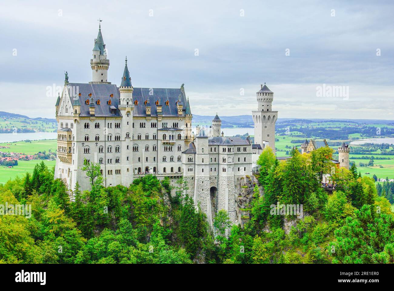 Re ludwig neuschwanstein castle fussen immagini e fotografie stock ad ...