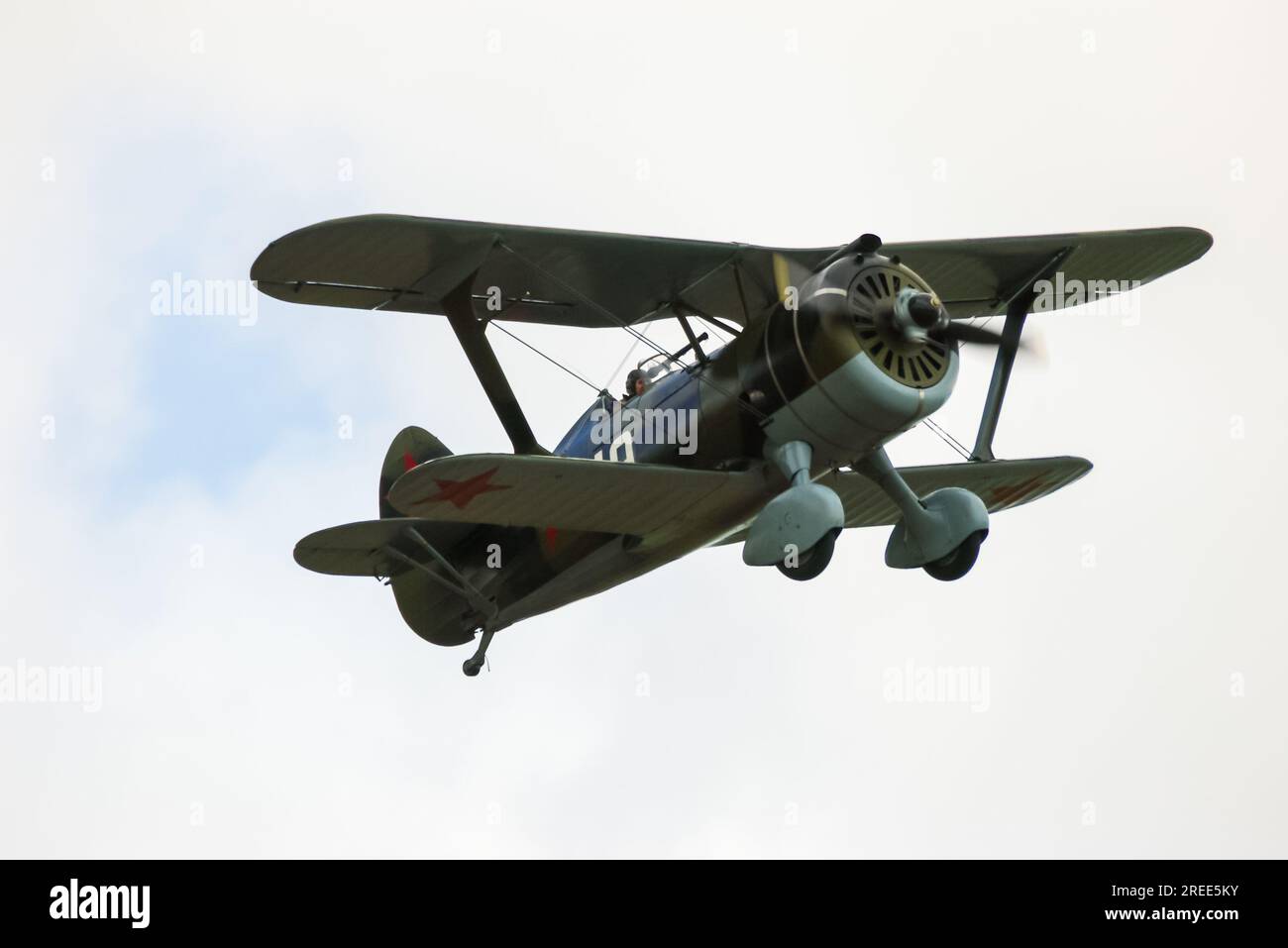 Polikarpov i-15bis, aereo da caccia biplano sovietico degli anni '1930 ...