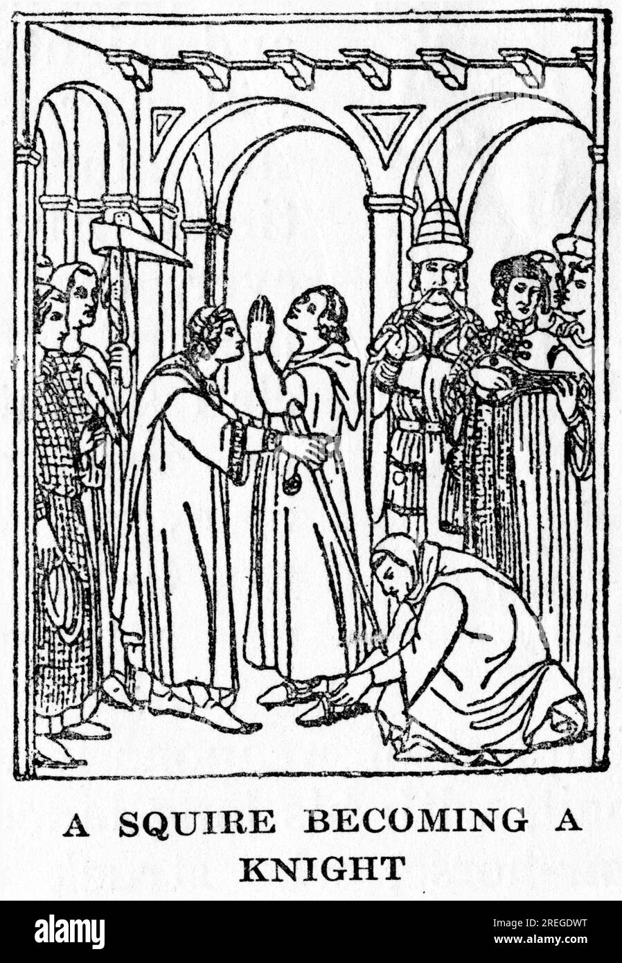 Disegno di cavaliere inglese immagini e fotografie stock ad alta ...