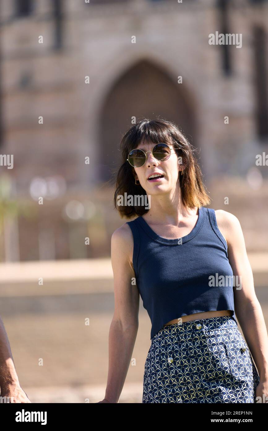Palma. Spagna. 20230729, Vicky Luengo membro della giuria posa per i fotografi durante l ...