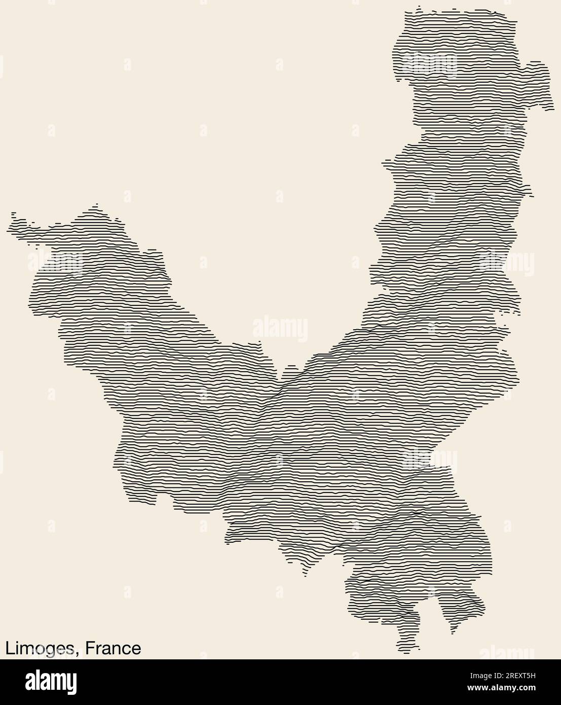 Mappa della francia fisica Immagini Vettoriali Stock - Alamy