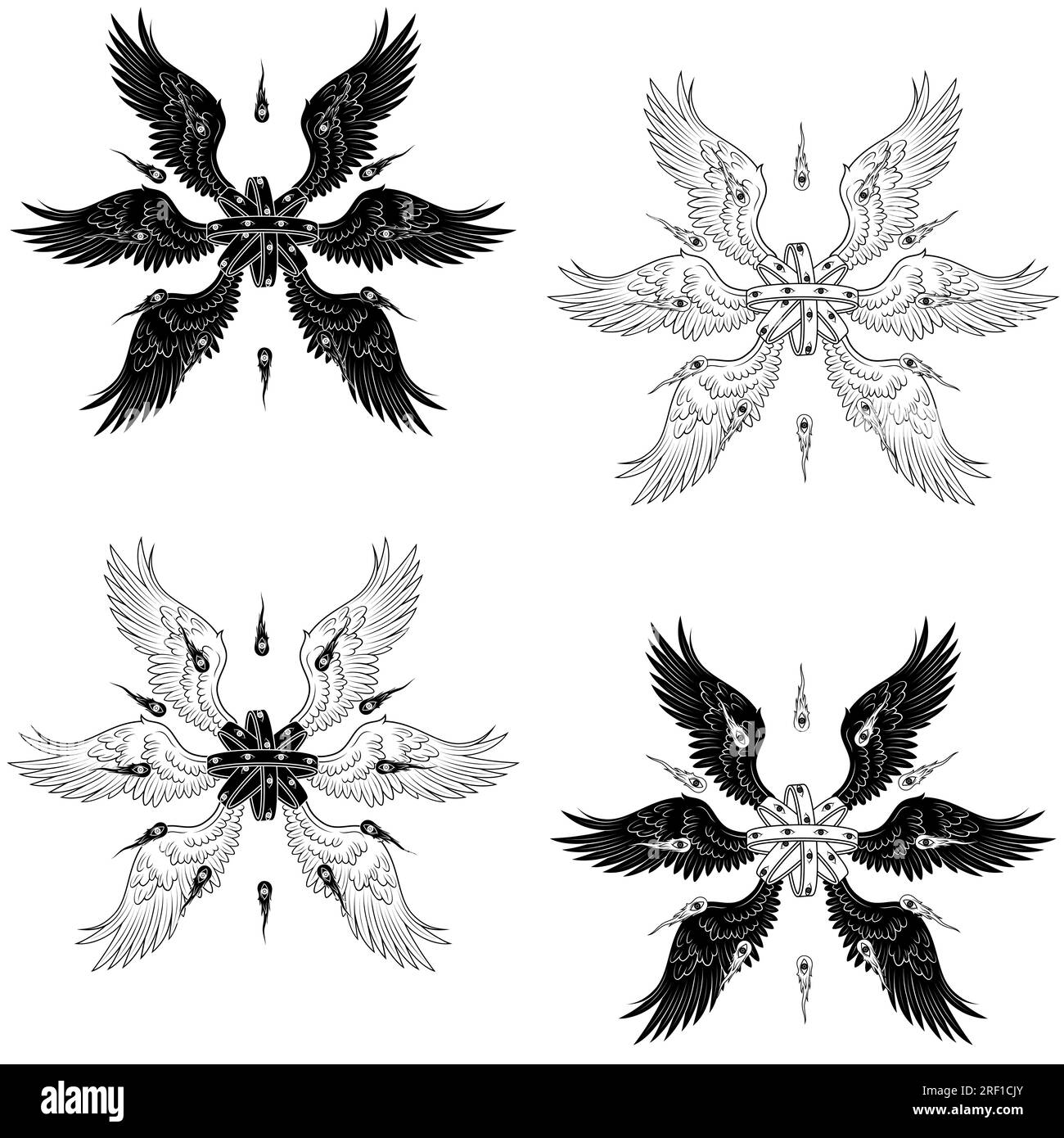 Angelo Biblico Serafini Mosaico Angelo Biblico Alato Sei Che Era Stato