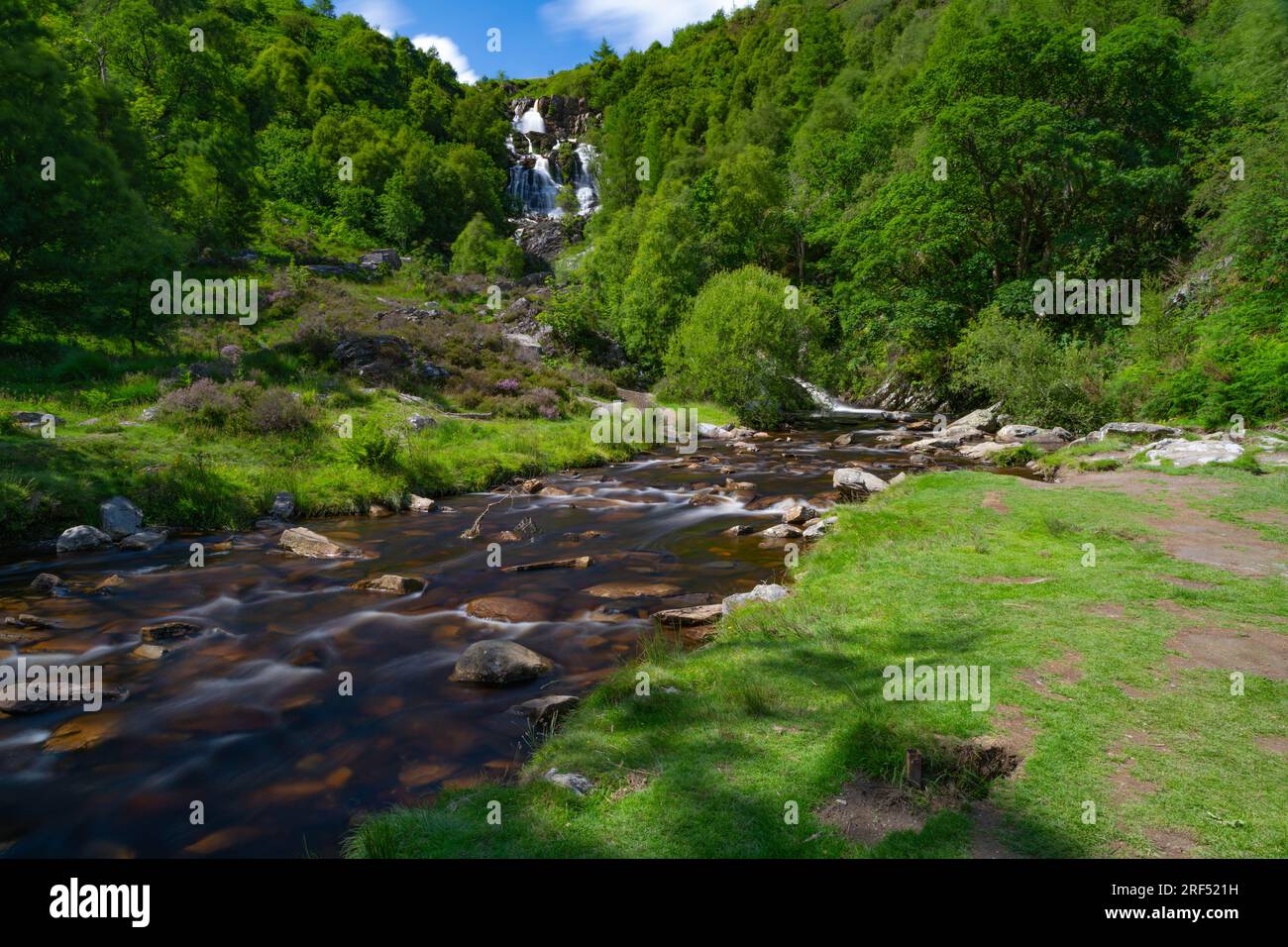 Lago vyrnwy e rhiwargor cascata immagini e fotografie stock ad alta ...