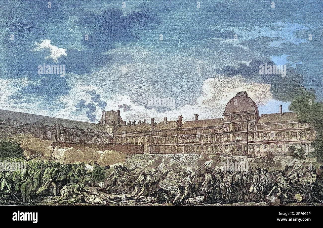Tuileries palace 1792 immagini e fotografie stock ad alta risoluzione ...