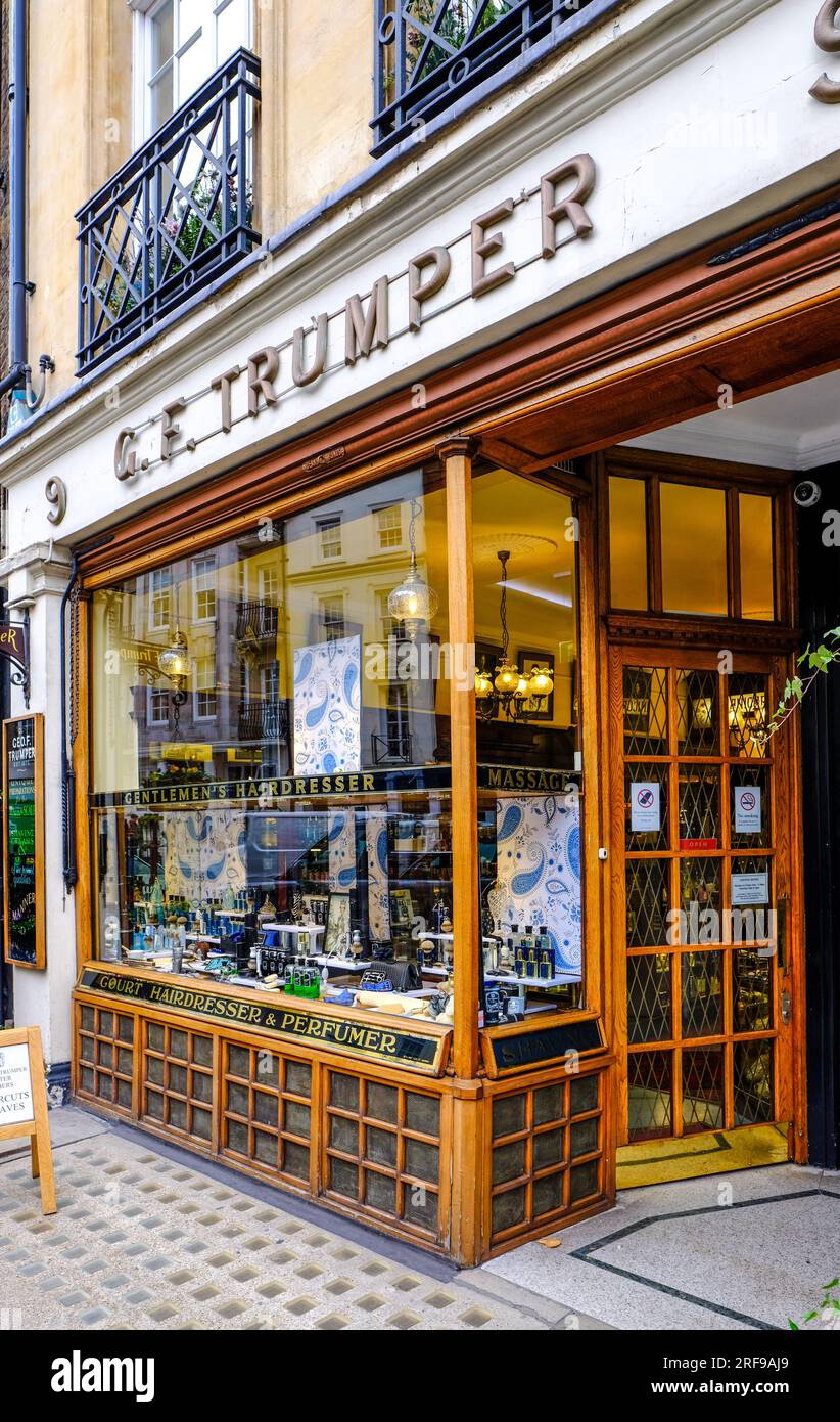 Trumper barbiere mayfair londra immagini e fotografie stock ad alta ...