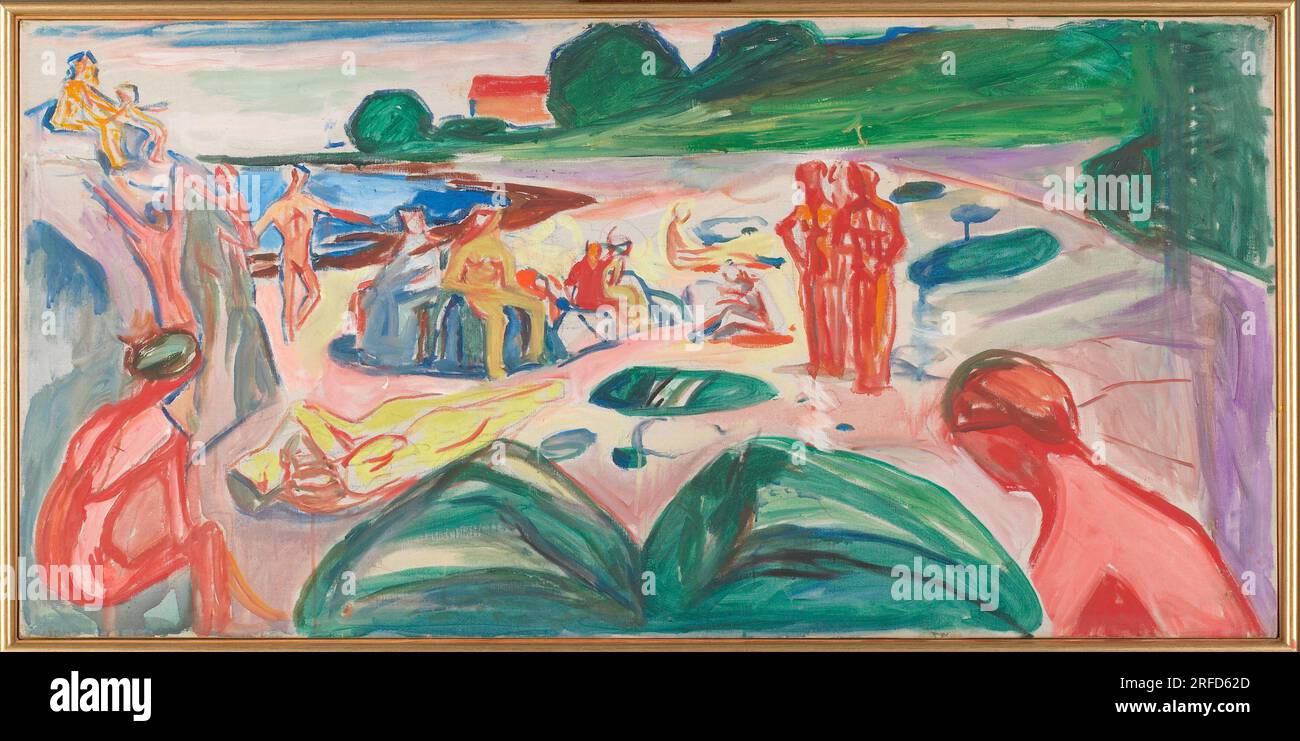 Edvard munch edvard munch beach immagini e fotografie stock ad alta ...